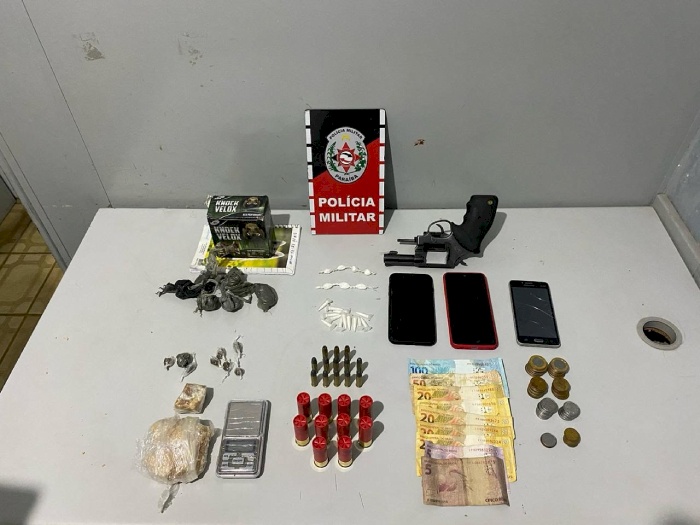 Polícia Militar Prende Homem Por Tráfico De Drogas E Porte Ilegal De