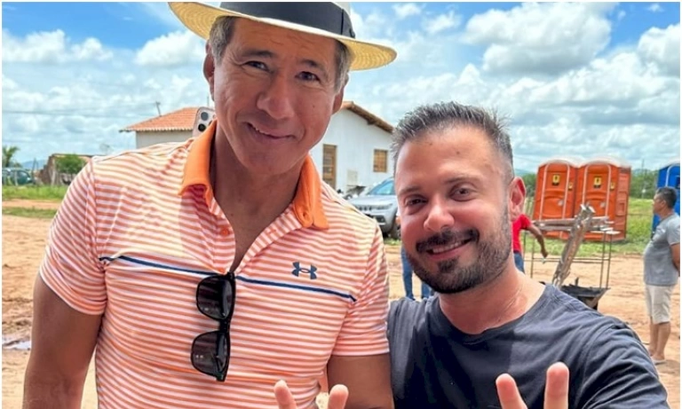 Deputado Caio Roberto, passeia em Sousa se aproxima de Gilbertão, e ...