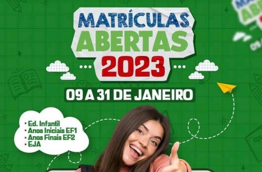 Matrículas Para O Ano Letivo 2023 No Município De Aparecida Estão